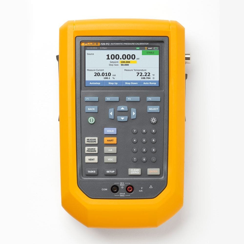 Fluke 729-150G FC Automatic Pressure Calibrator (150 PSI, Fluke Connect)